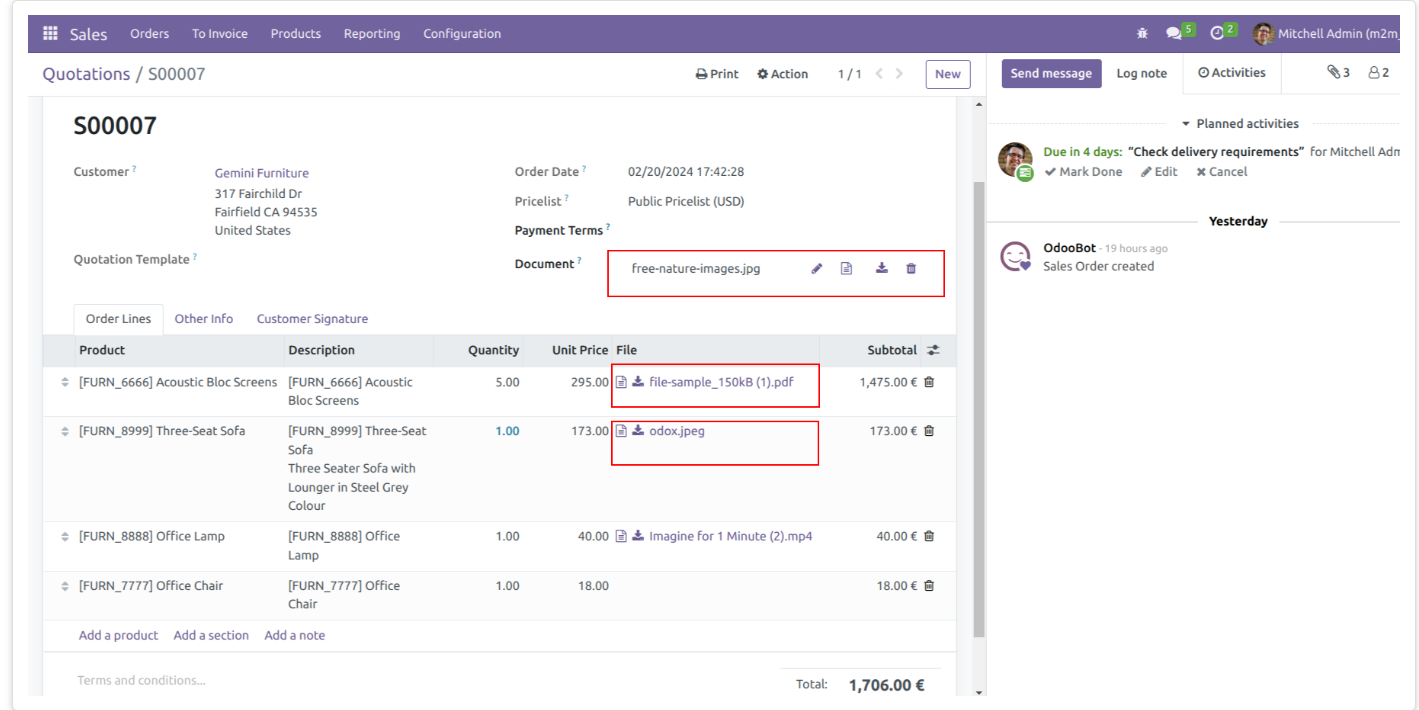 Attachment Preview | Binary Field | Odoo Apps